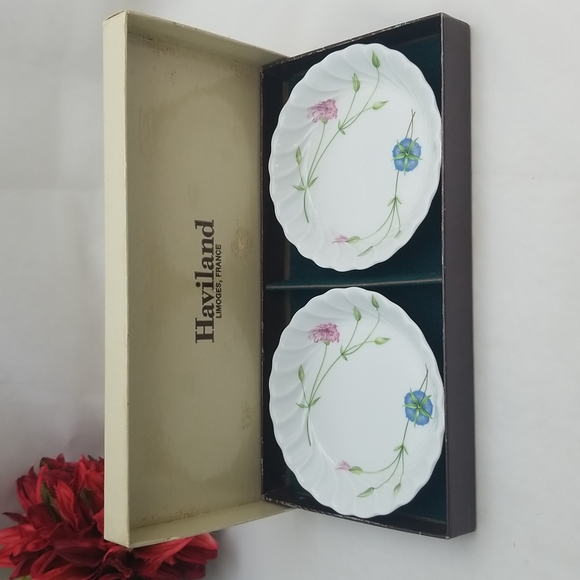 Haviland | Dining | Haviland Limoges France Porcelain Florence Coasters ...
